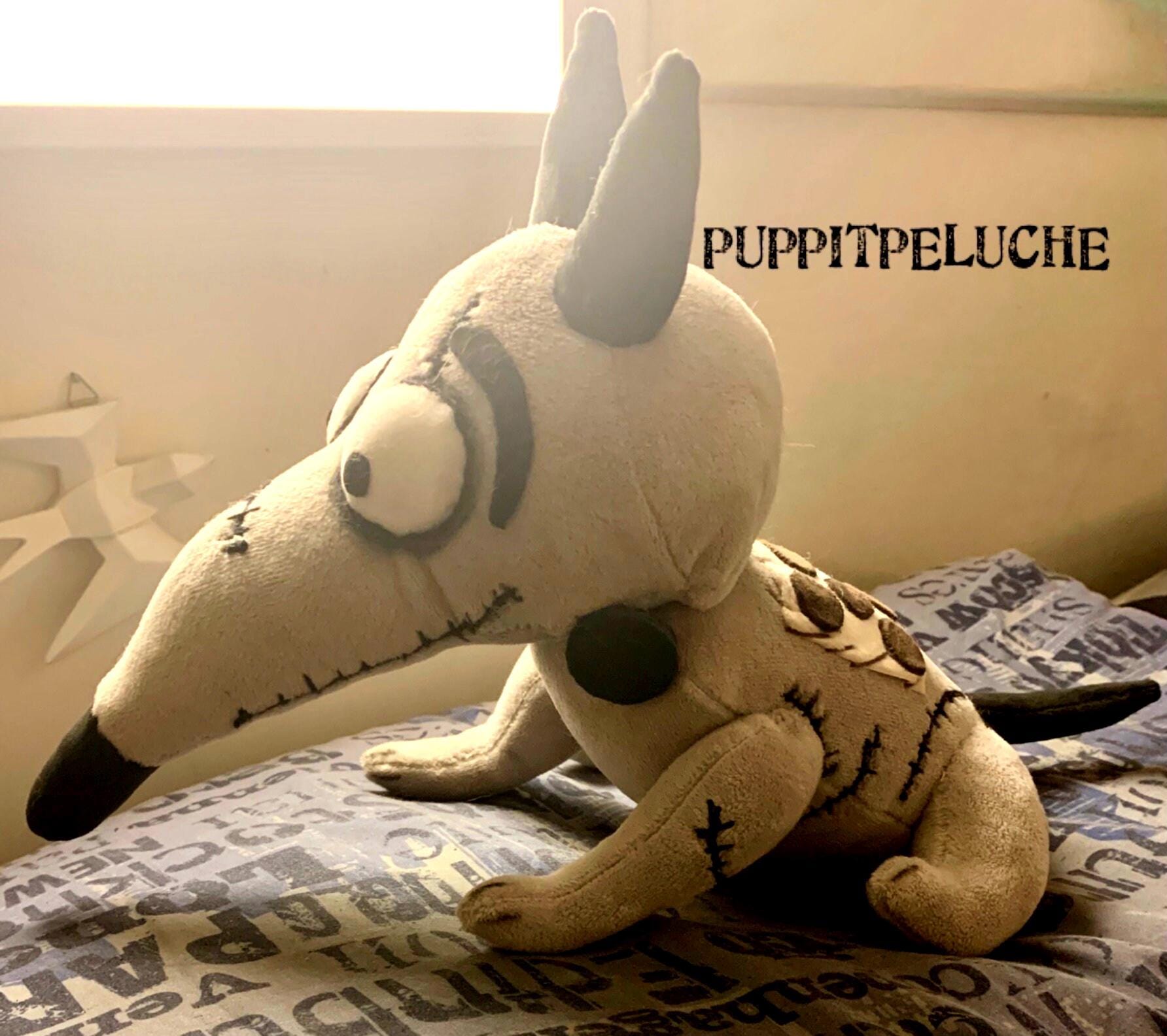 Sparky Dog Plush Handmade Character Movie Tim Burton's "frankenweenie ...