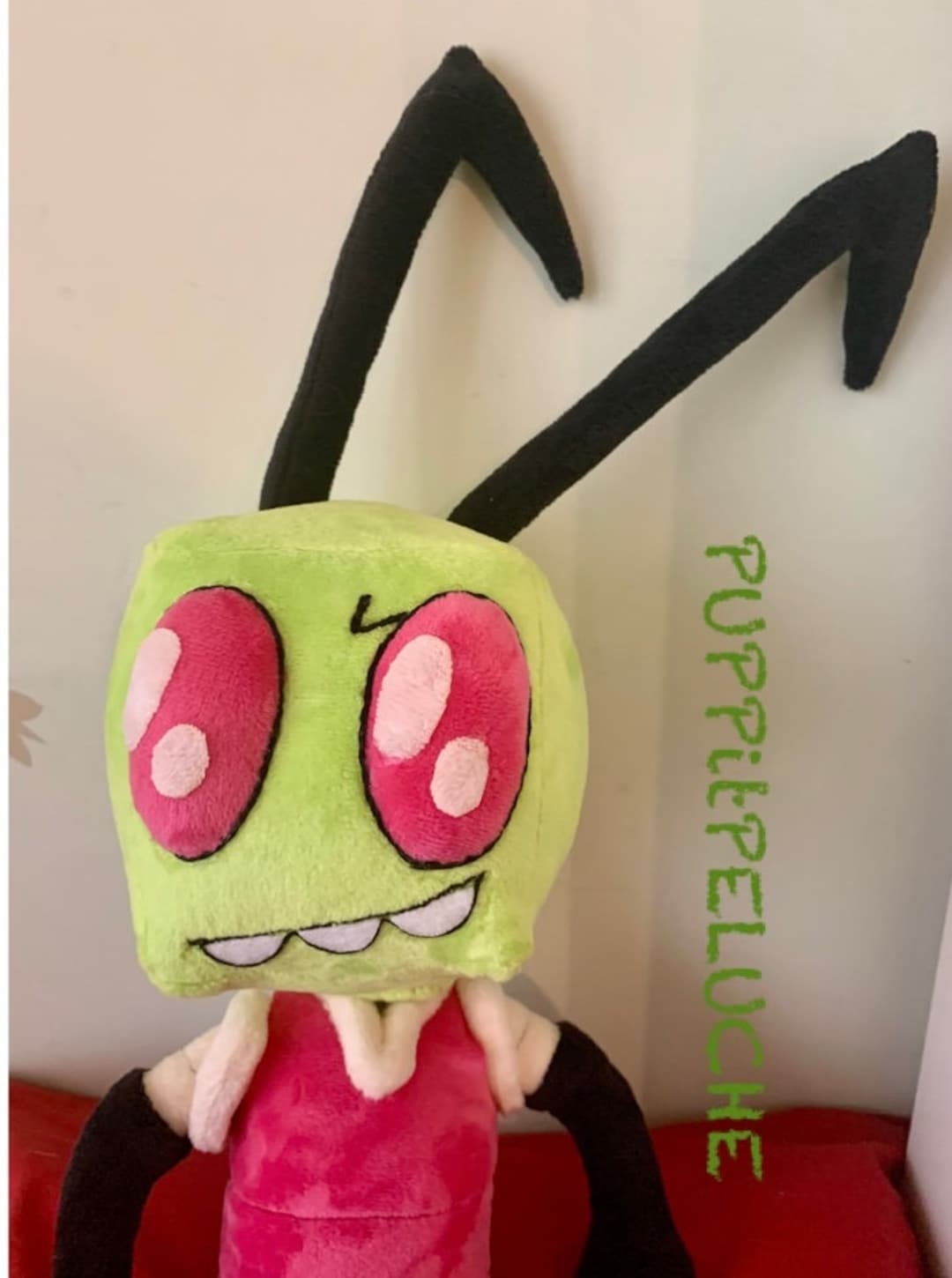Plush Inspired by the Cartoon - Invader Zim - Alien - Etsy
