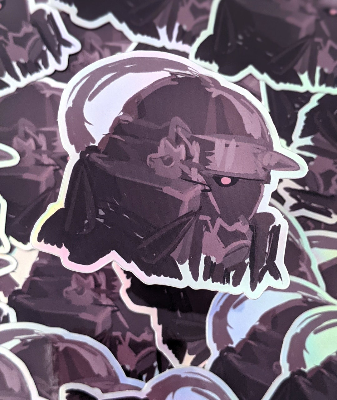 Fullmetal Alchemist Alphonse - Holographic Sticker | Gift | Birthday ...
