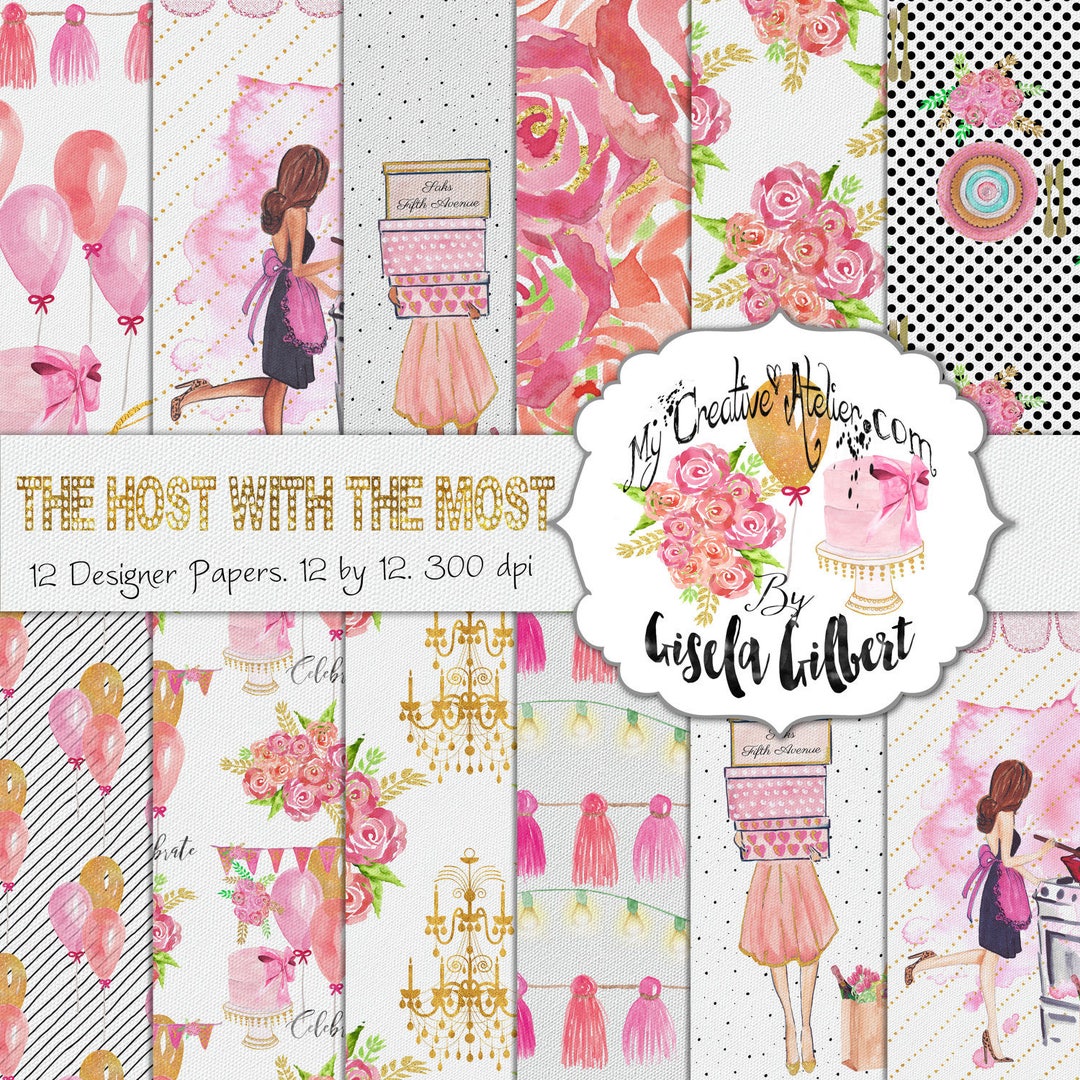 Printable Digital Paper. Planner Sticker Supplies - Etsy