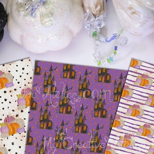 Digital Halloween Commercial Paper Pack - Etsy