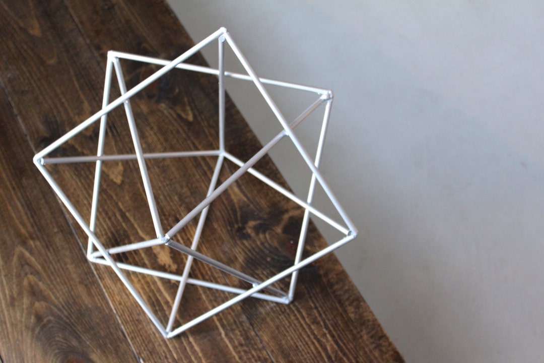 Metal Abstract Art Sculpture Modern Retro Simple Table Decor ...