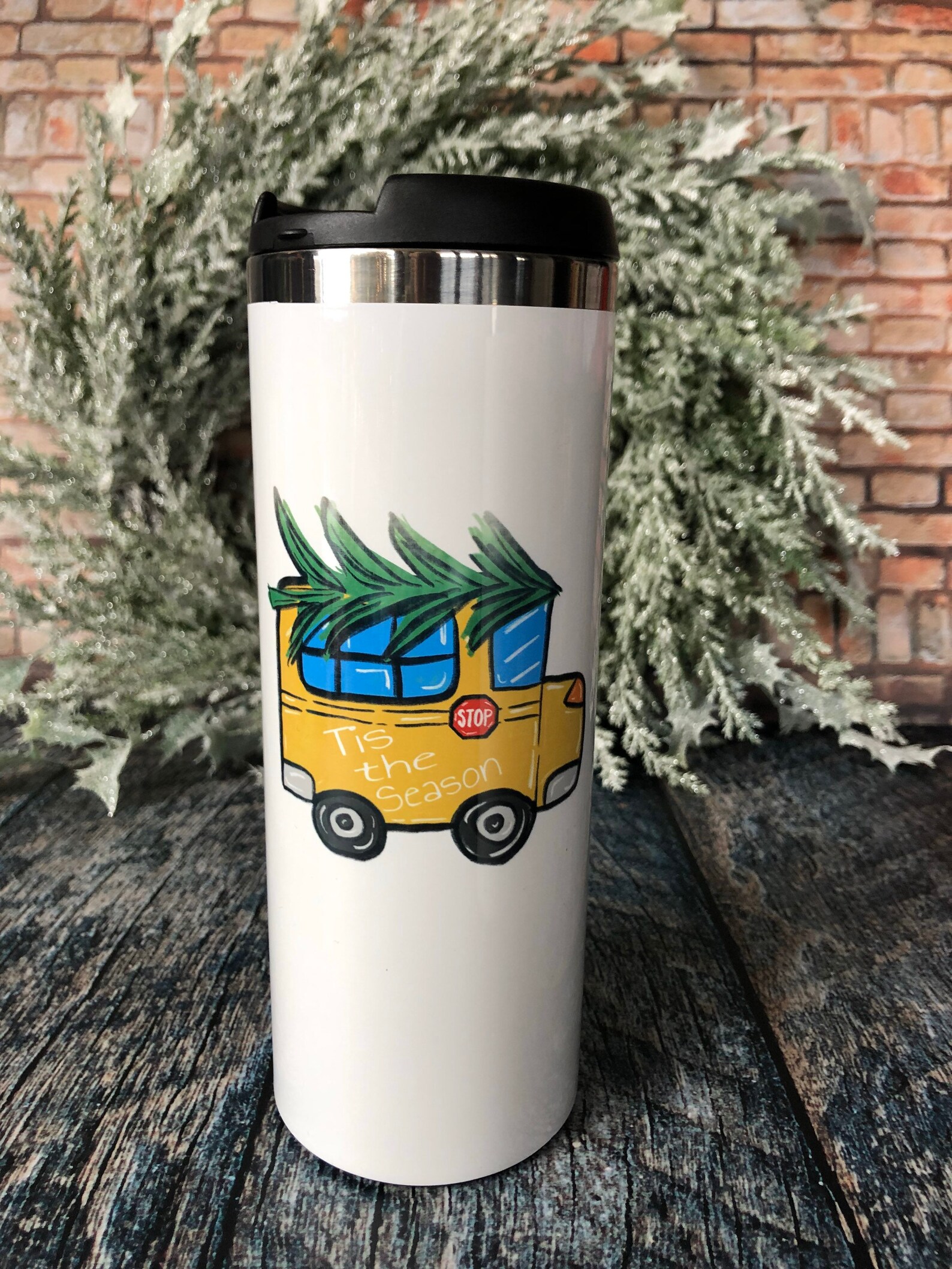 Travel Coffee Stainless Cup, UPS Christmas Gifts, Delivery Service ...