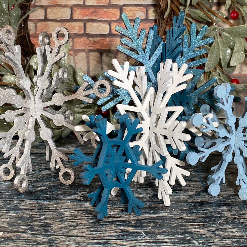 Snowflake Decor - Etsy