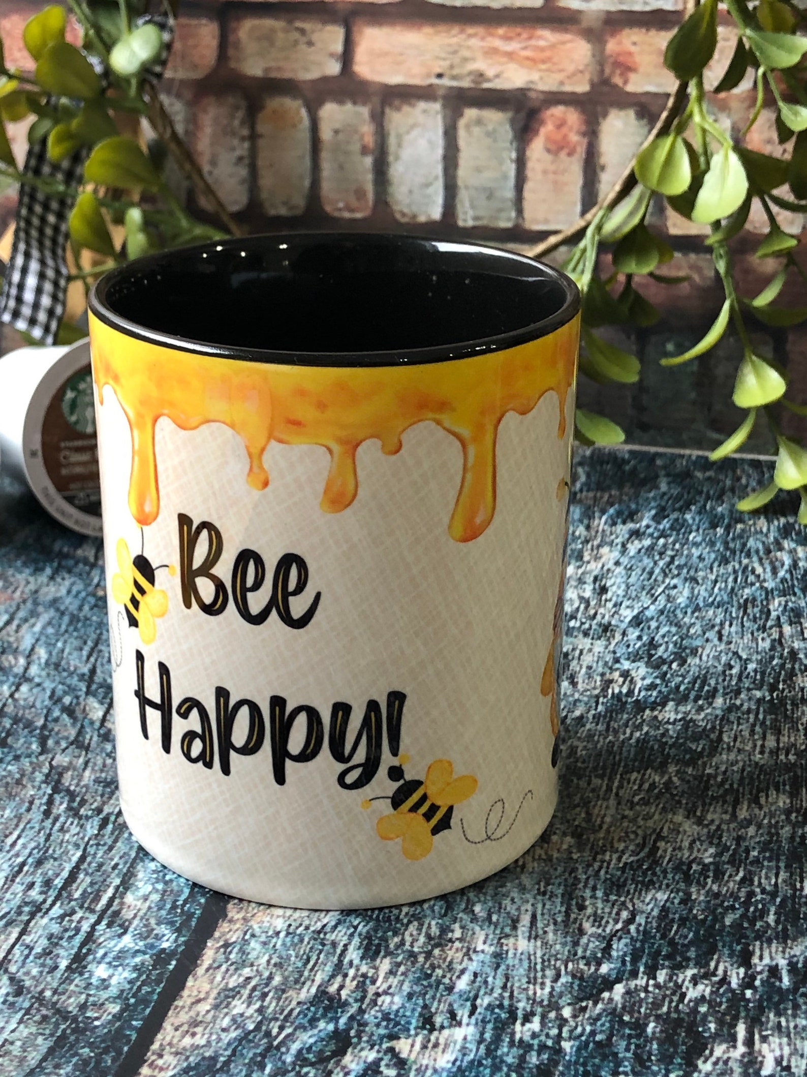 Bee Happy Mug Gnome Mug Coffee Mug Bee Coffee Mug Spring - Etsy