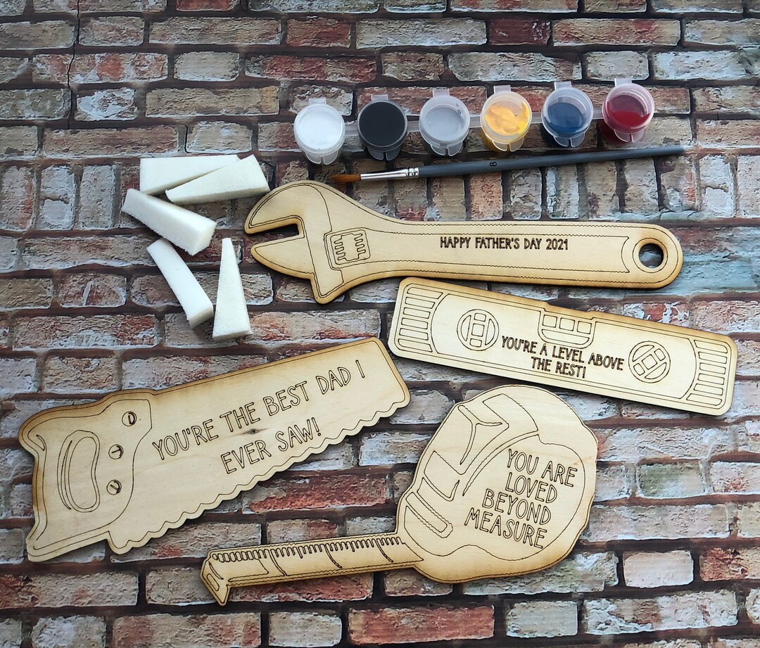 DIY Fathers Day Paint Kit, DIY Paint Kits, Summer Paint Kit, Diy Craft ...