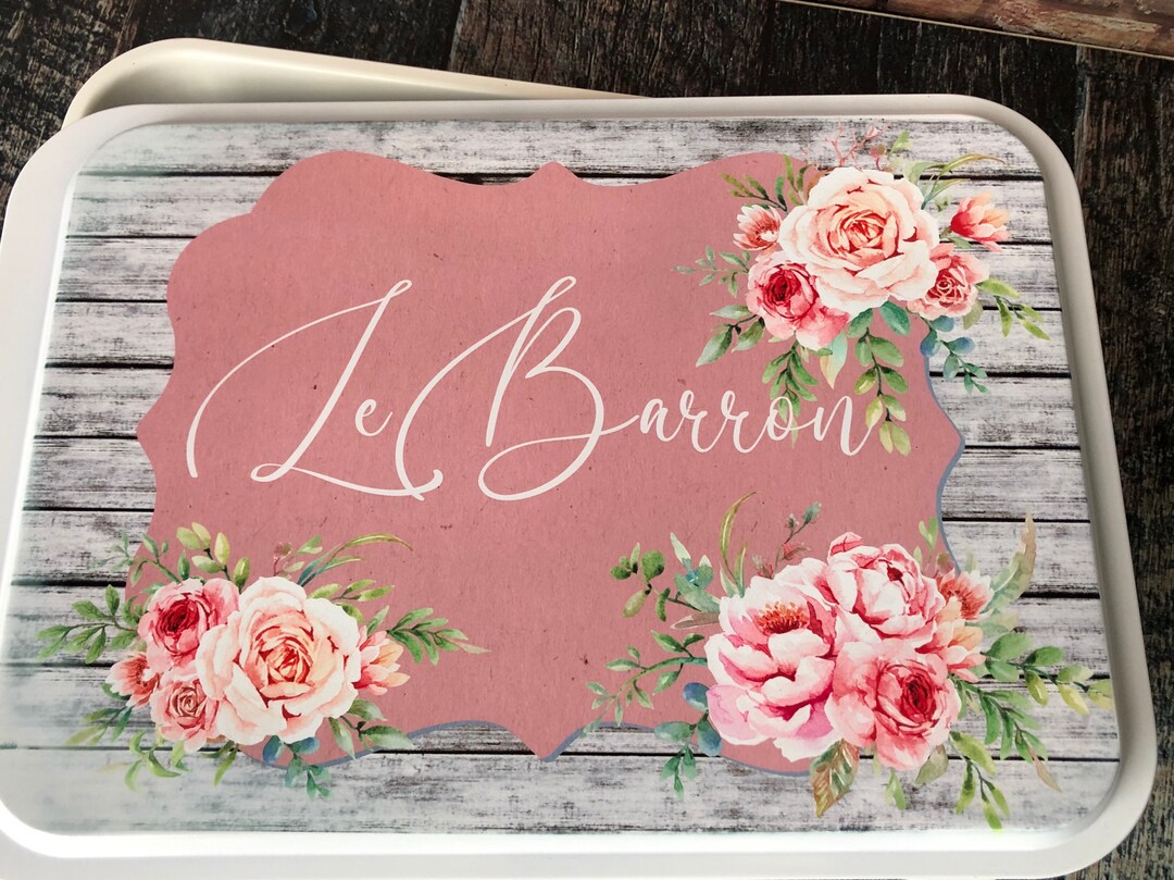 Rose Personalized Cake Pan, Casserole Dishes, Wedding Shower Gifts ...