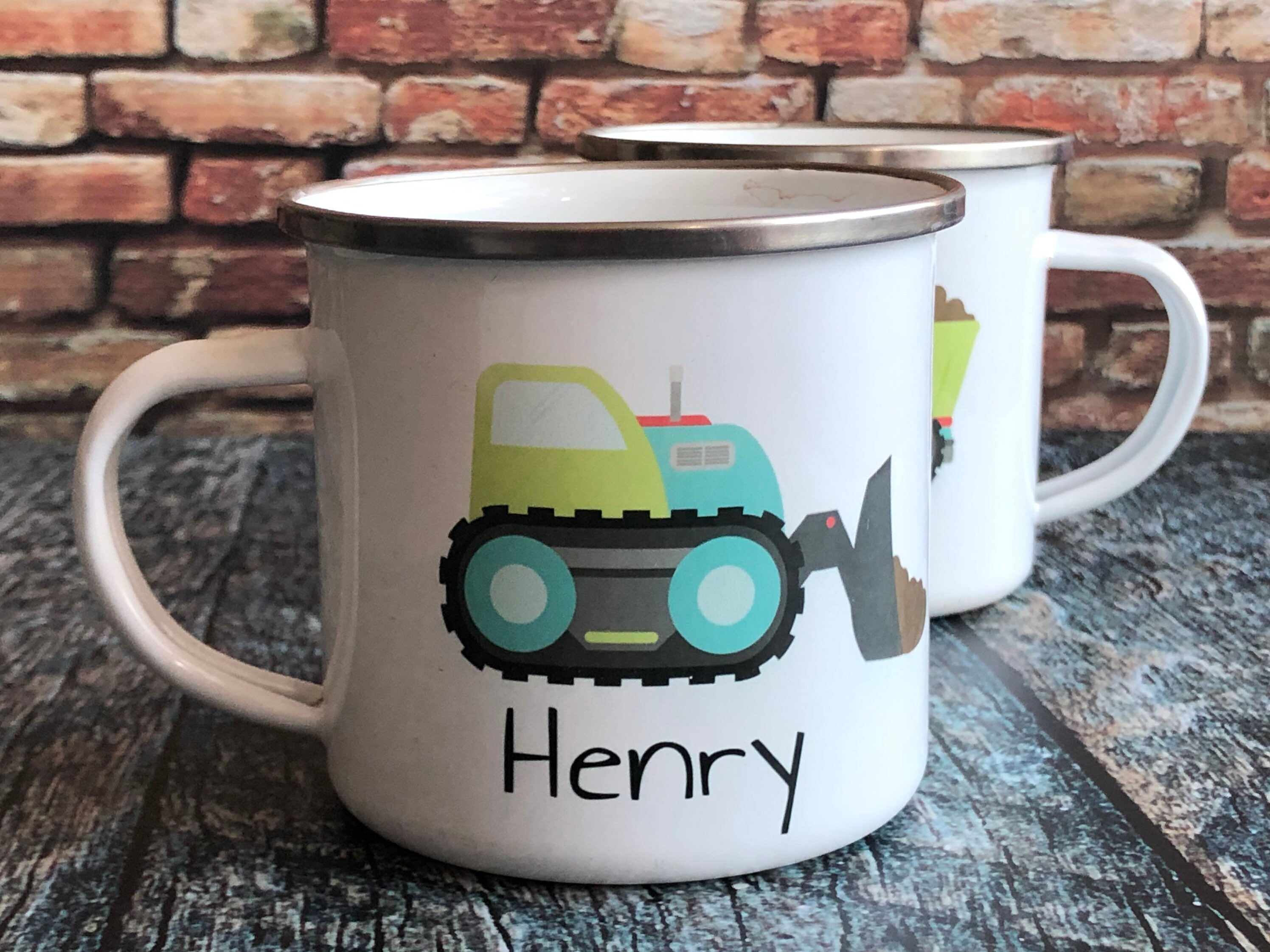 Construction Coffee Mugs Dump Truck Mugs Boys Cups Mugs for | Etsy France