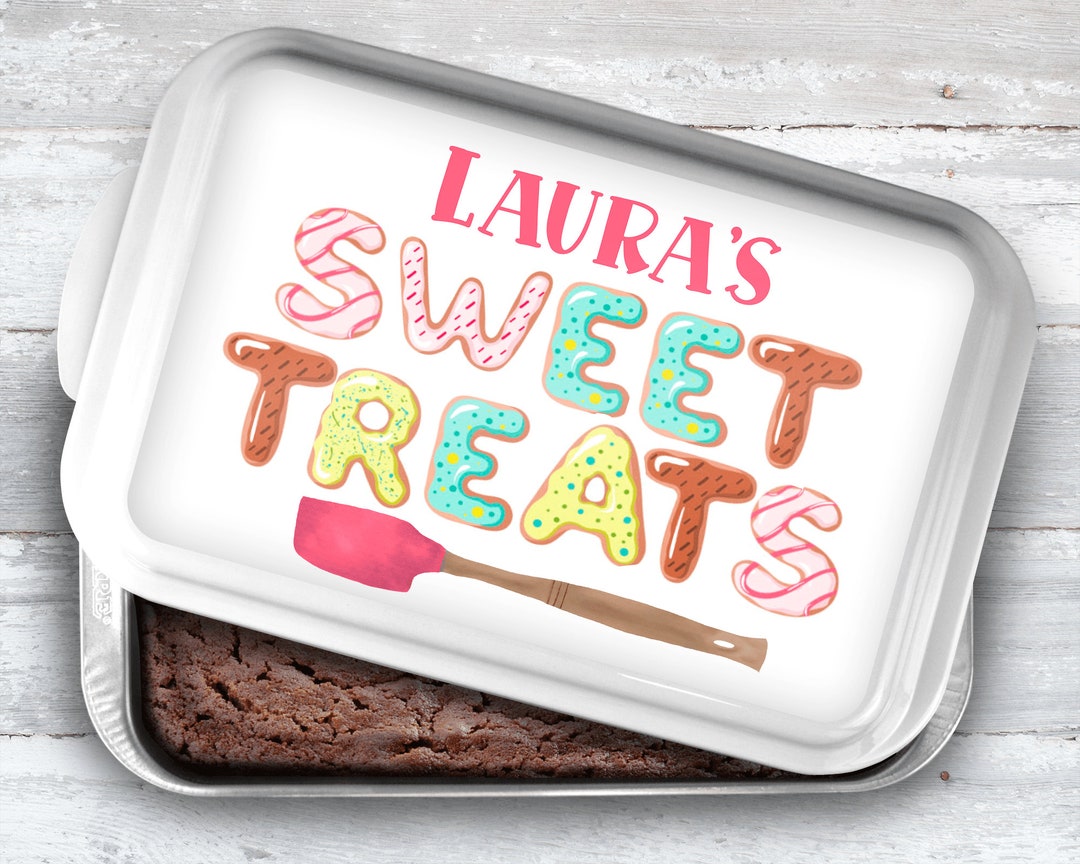 Sweet Treats Personalized Cake Pan, Casserole Dishes, Wedding Shower ...