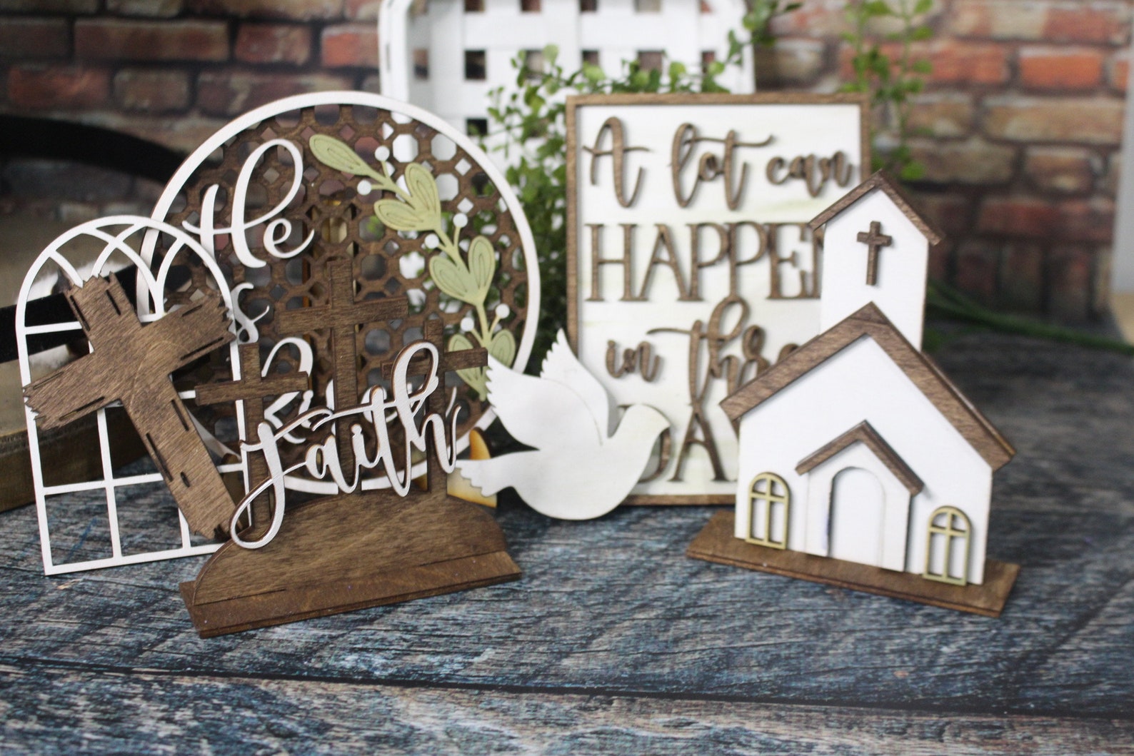 Religious Easter Signs, Tiered Tray Decor, Easter Decor, Spring Decor ...