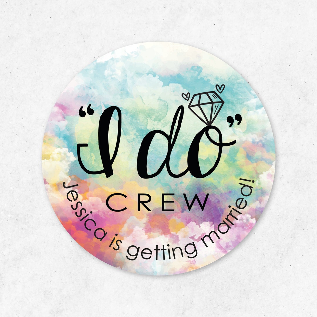 Hen Party Stickers Hen Party Labels I Do Crew Stickers Hen - Etsy