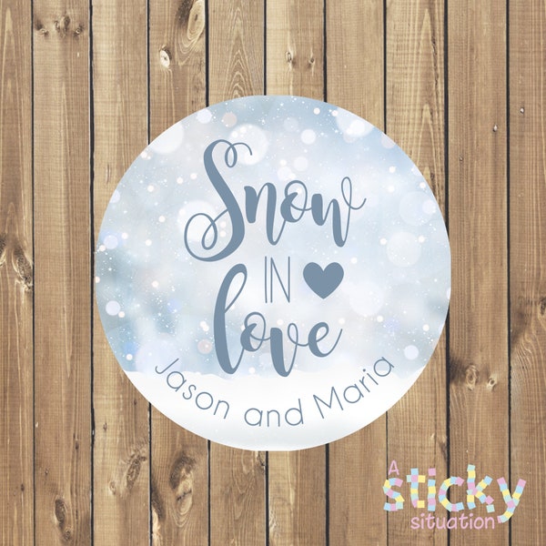 Snowflake Stickers - Etsy UK