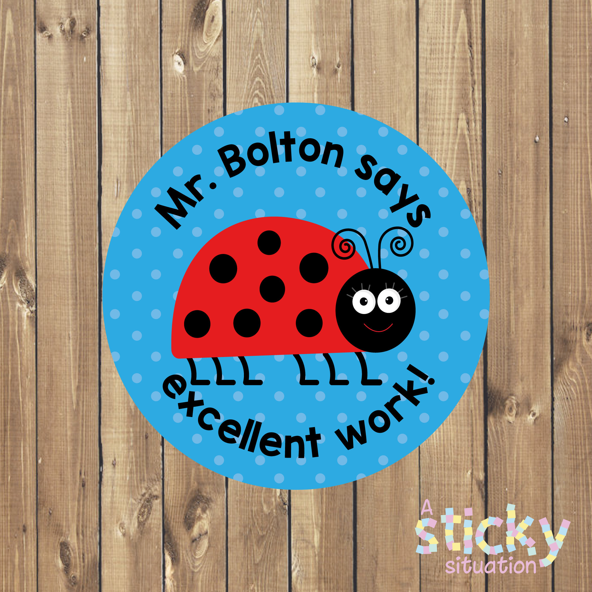 Craft Supplies & Tools Beautiful work sticker School Stickers TA ...