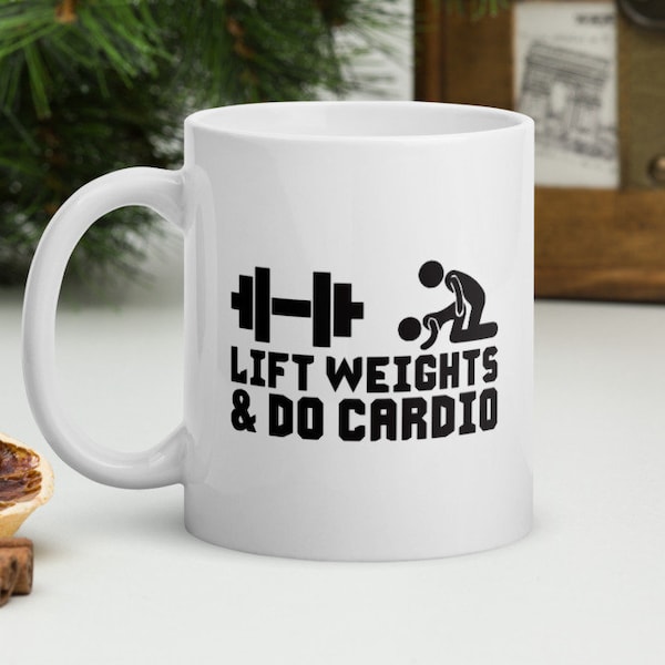 Weightlifting Mug - Etsy