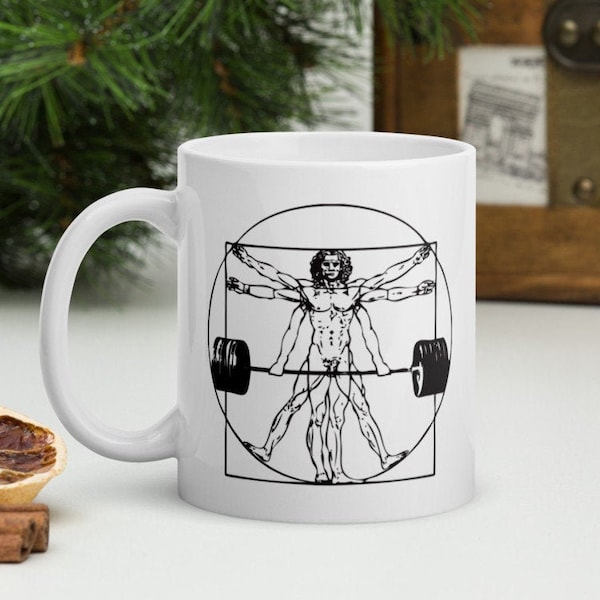 Weightlifting Mug - Etsy