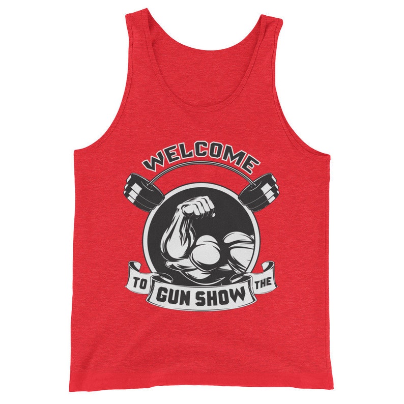 Welcome to the Gun Show Funny Biceps Gift Bodybuilding - Etsy
