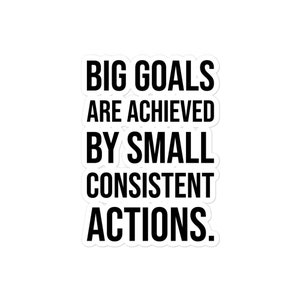 Big Goals, Sticker, Hustle, Entrepreneur, Success, Motivational ...