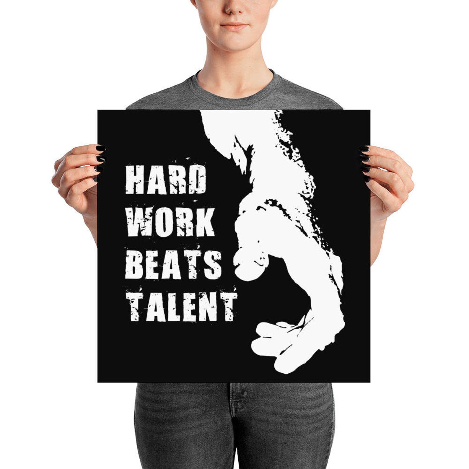 Gym Poster Motivational Prints Gift for Bodybuilding - Etsy