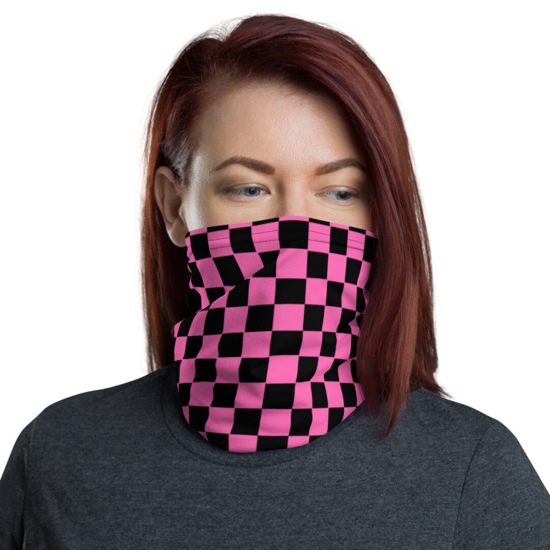 Checkered Mask, Blackpink, Checkers, Checkered Pattern, Patterned ...
