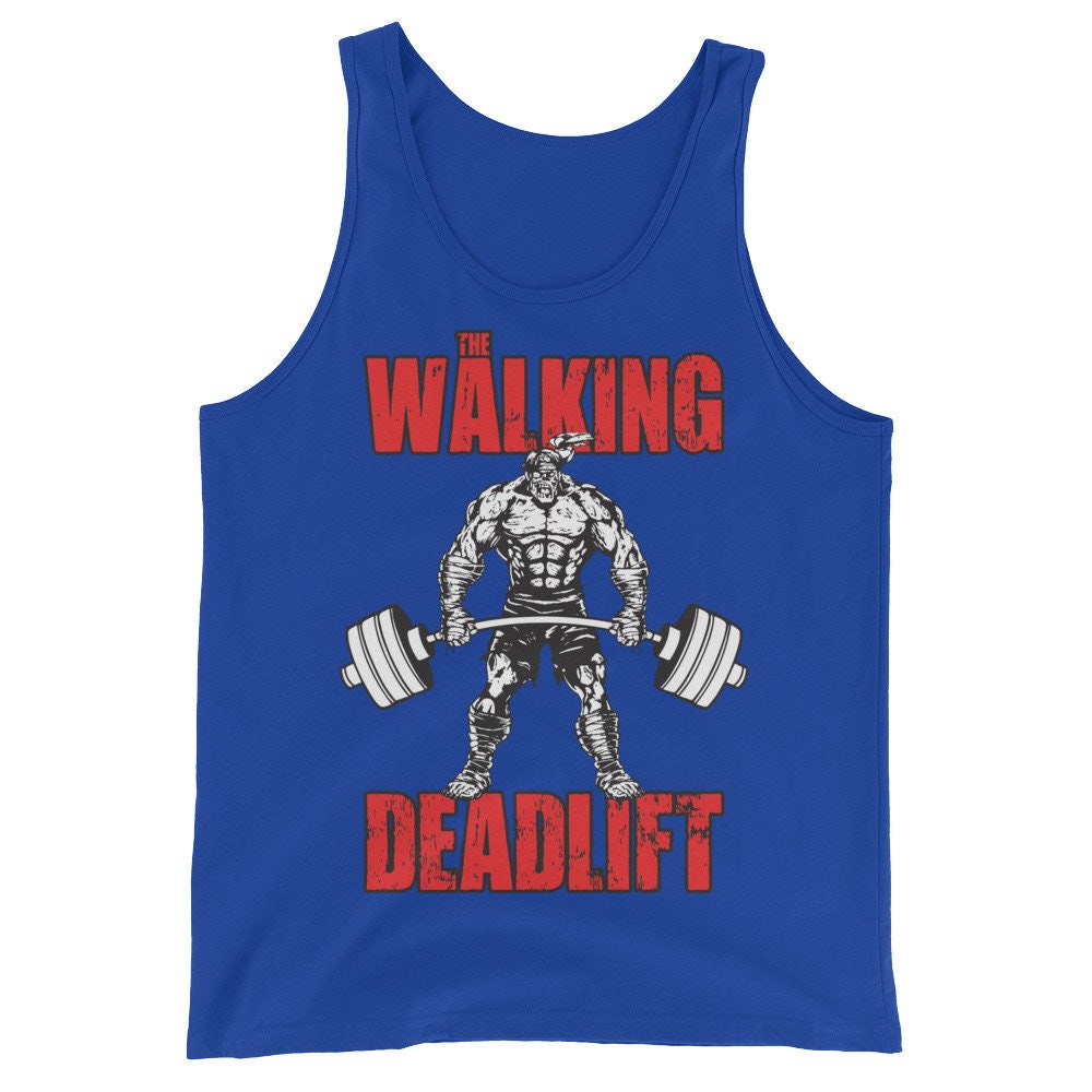 The Walking Deadlift Zombie Funny Cartoon Bodybuilding | Etsy