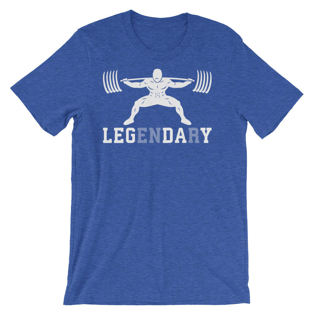 Leg Day Legendary Squat Motivation Gift for Bodybuilding | Etsy
