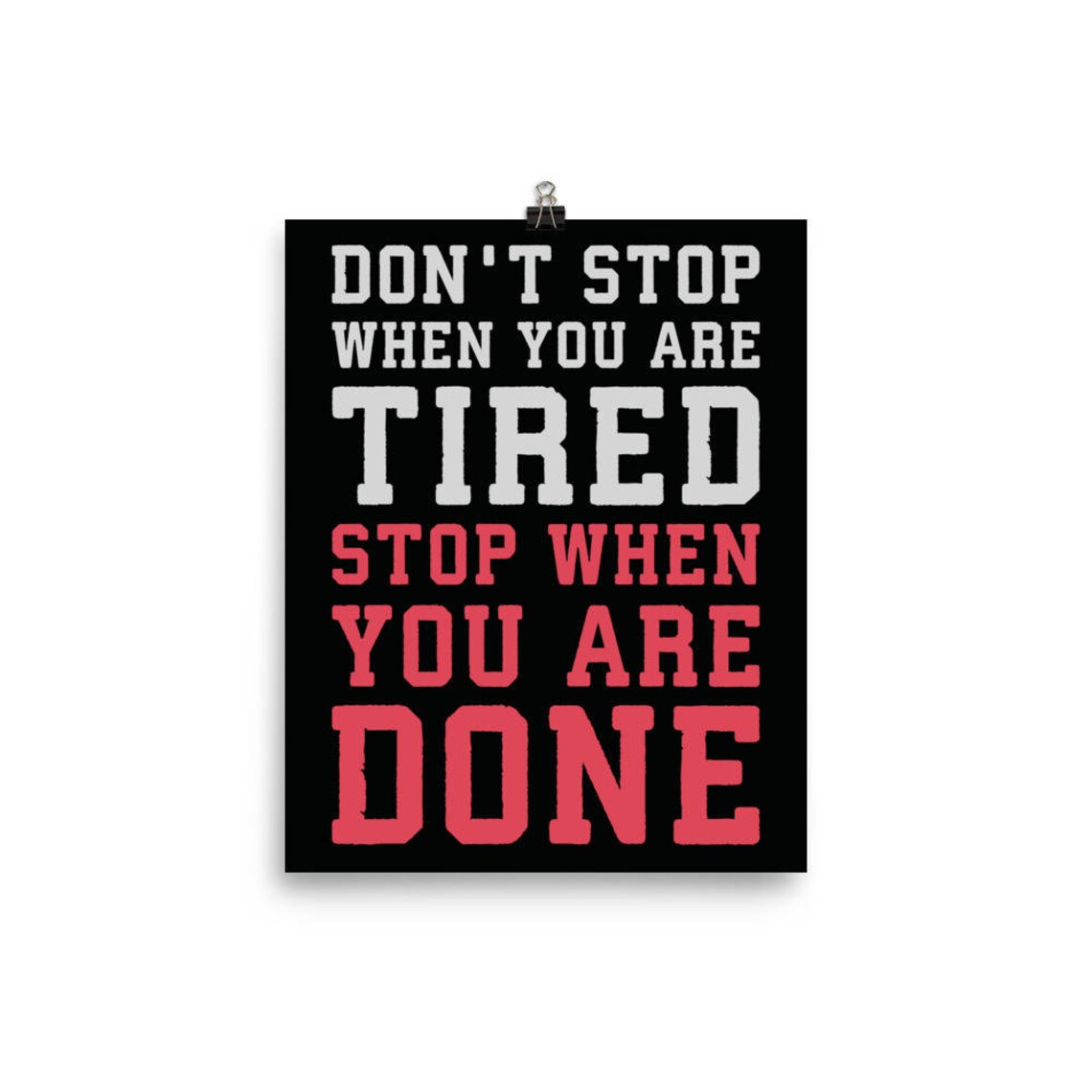 Gym Poster Motivational Prints Gift For Bodybuilding | Etsy