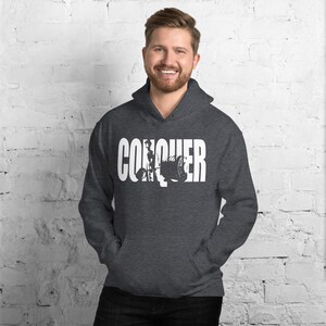 CONQUER, Deadlift, Gift for Bodybuilding, Weightlifting, Powerlifting ...