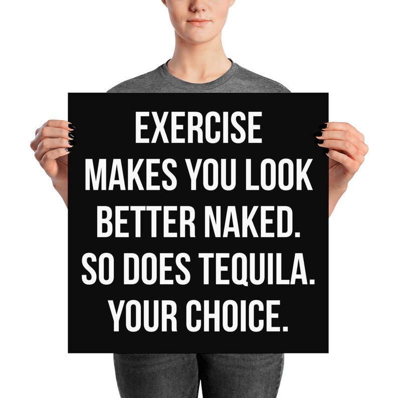 Gym Poster Funny Prints Gift for Bodybuilding - Etsy