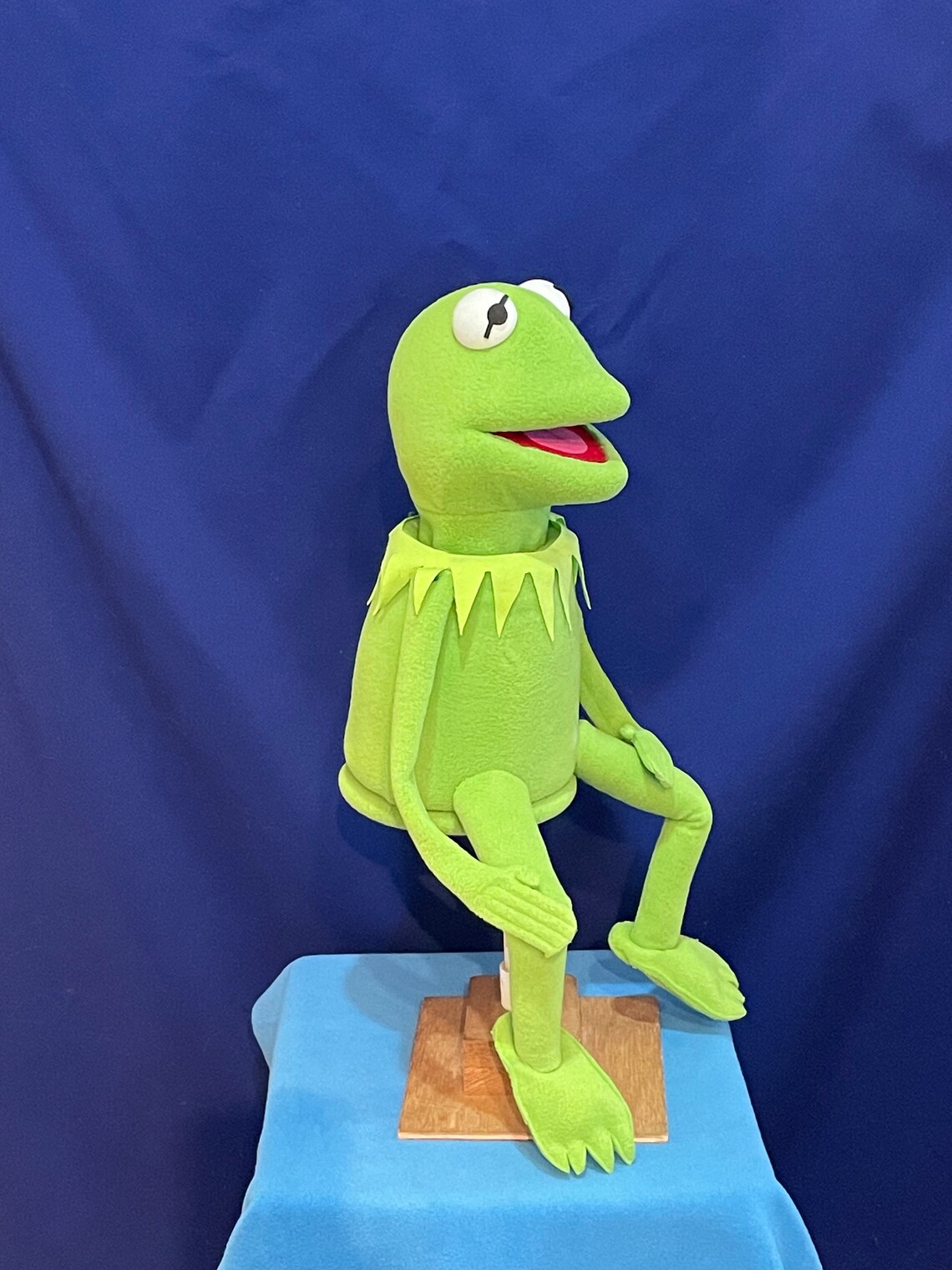 Frog Puppet. Green Frog Headcover Puppet - Etsy