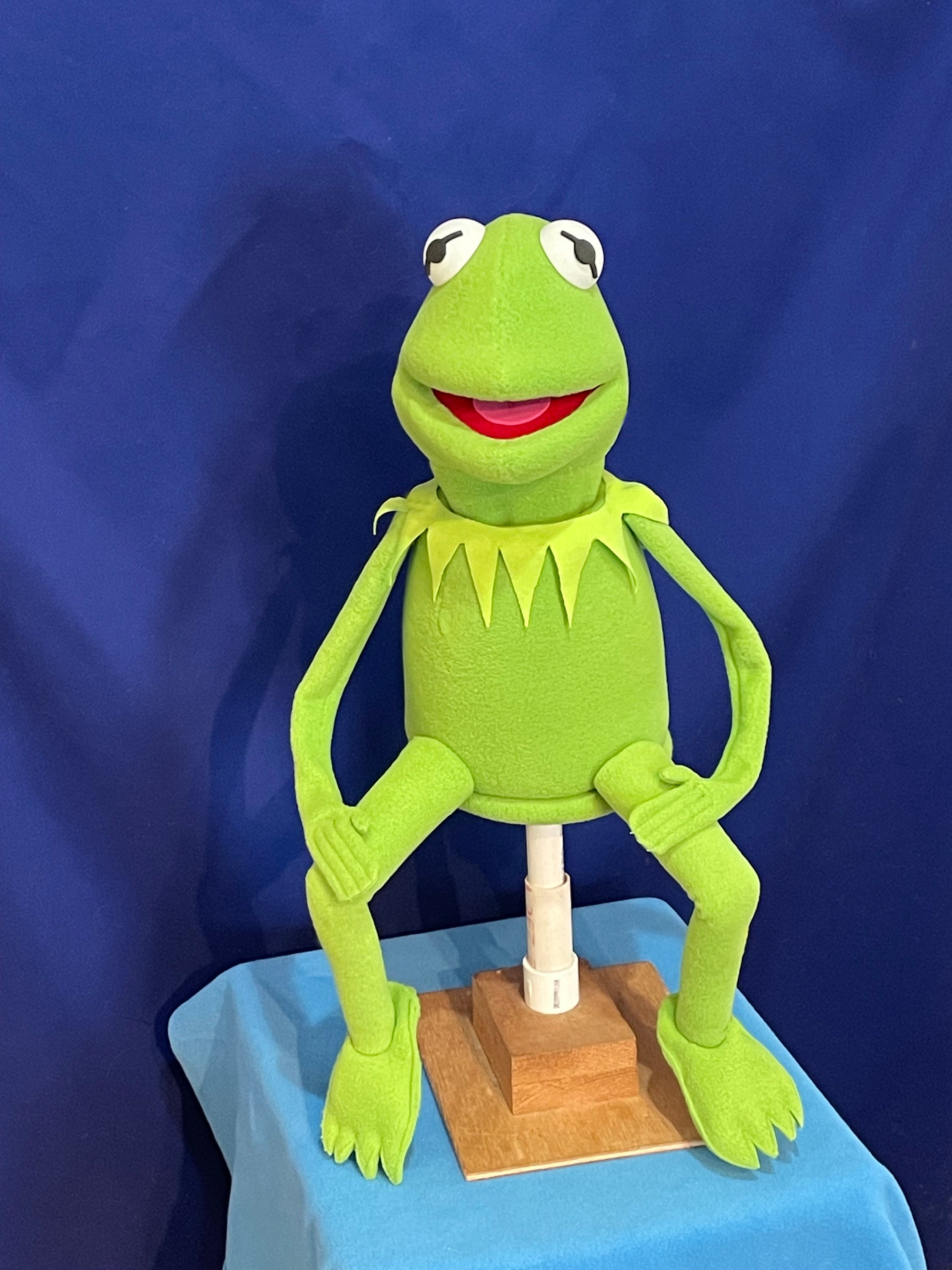 Frog Puppet. Green Frog Headcover Puppet - Etsy