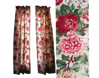 Ralph Lauren Curtain - Etsy