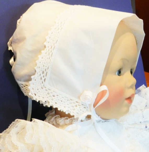 Handkerchief Baby Bonnet With Poem Magic Baby Bonnet | Etsy