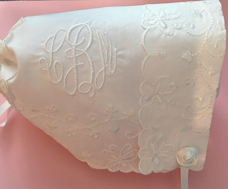 Personalized Handkerchief Baby Bonnet With Poem Magic Baby - Etsy