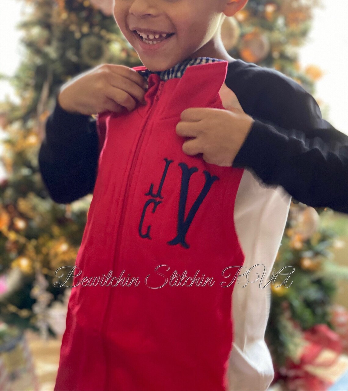 Personalized Child Zip Front Vest Boys Vest Toddler Vest - Etsy