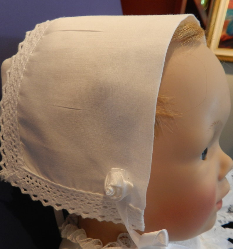 Personalized Handkerchief Baby Bonnet With Poem Magic Baby - Etsy