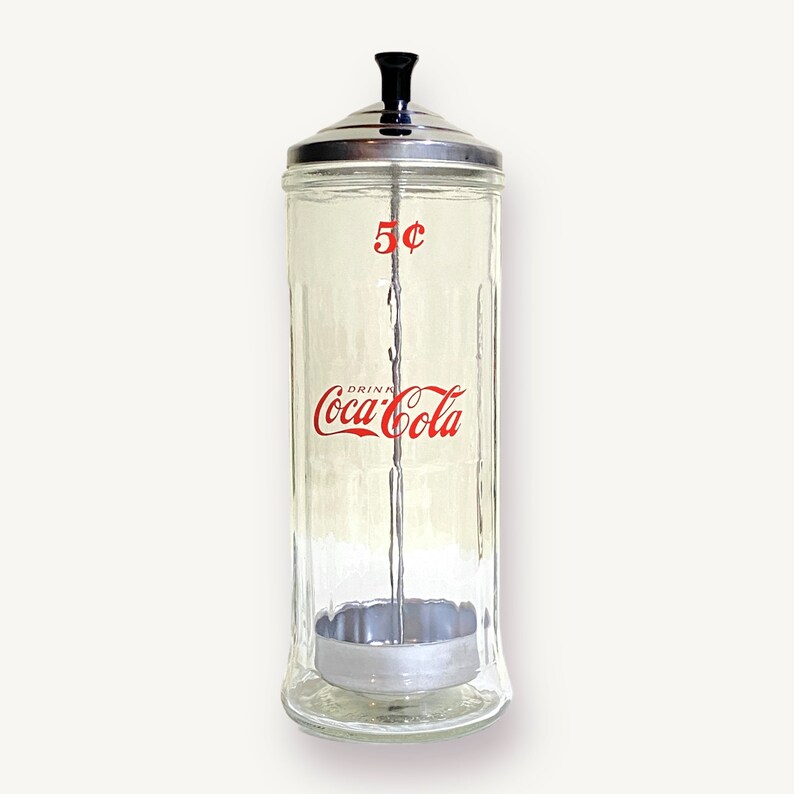Rare Vintage Antique Retro Coca-cola Straw Dispenser - Etsy