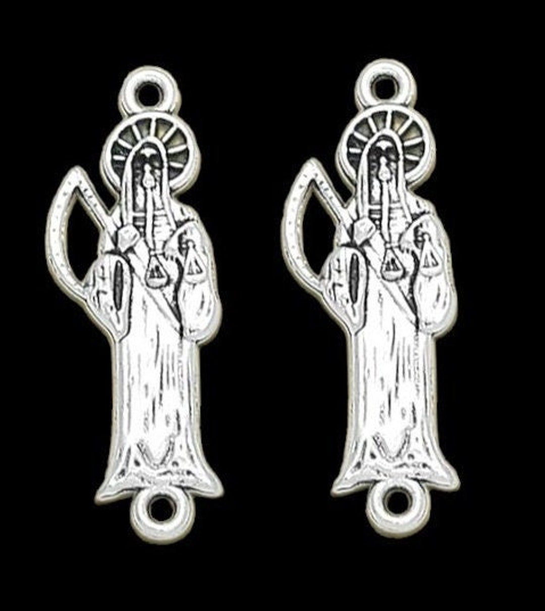 Grim Reaper Connector Charms Grim Reaper Charms Gothic Halloween ...