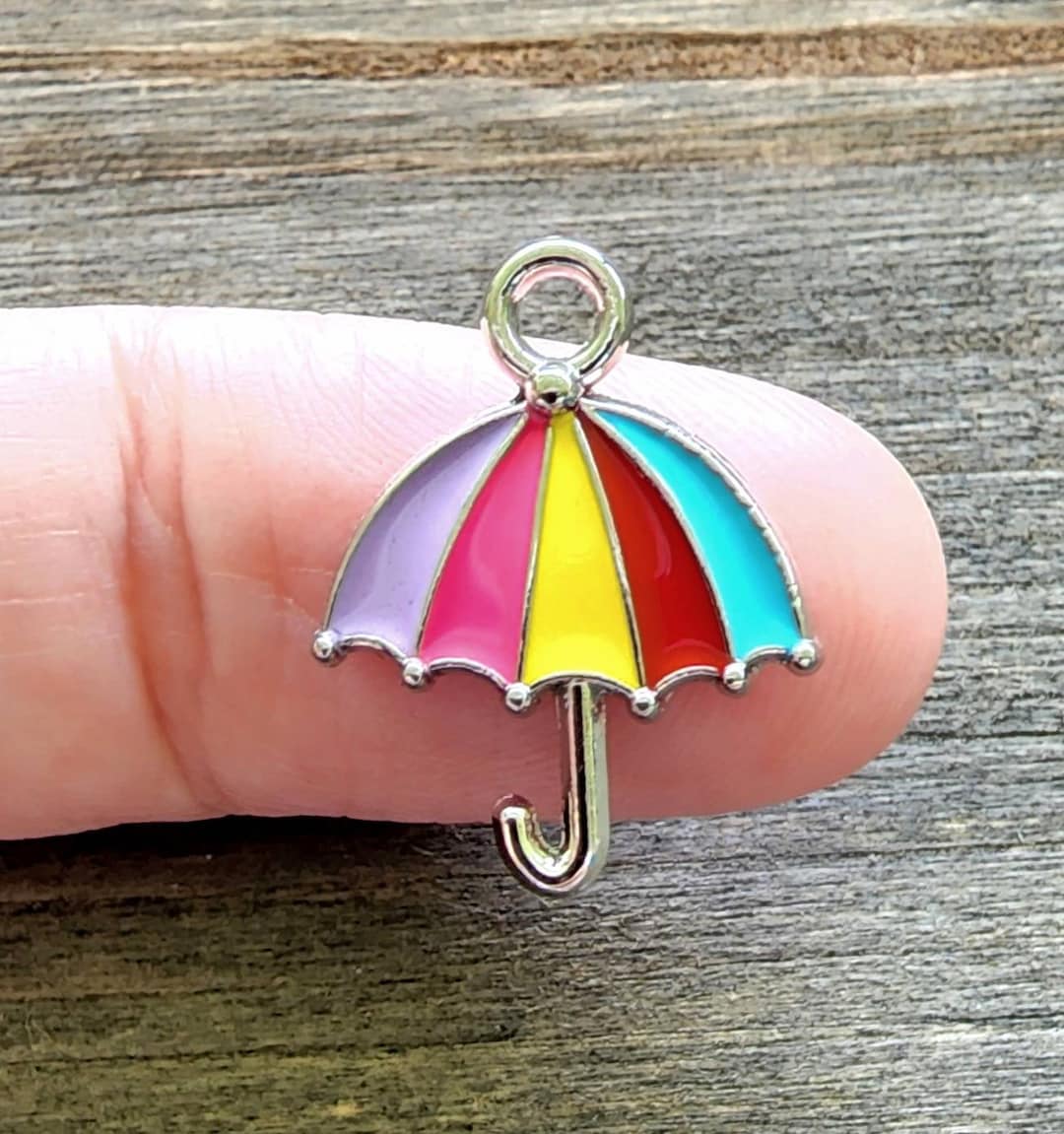 UMBRELLA CHARMS Umbrella Pendant Beach Pendant Beach Charms Rain Charms ...