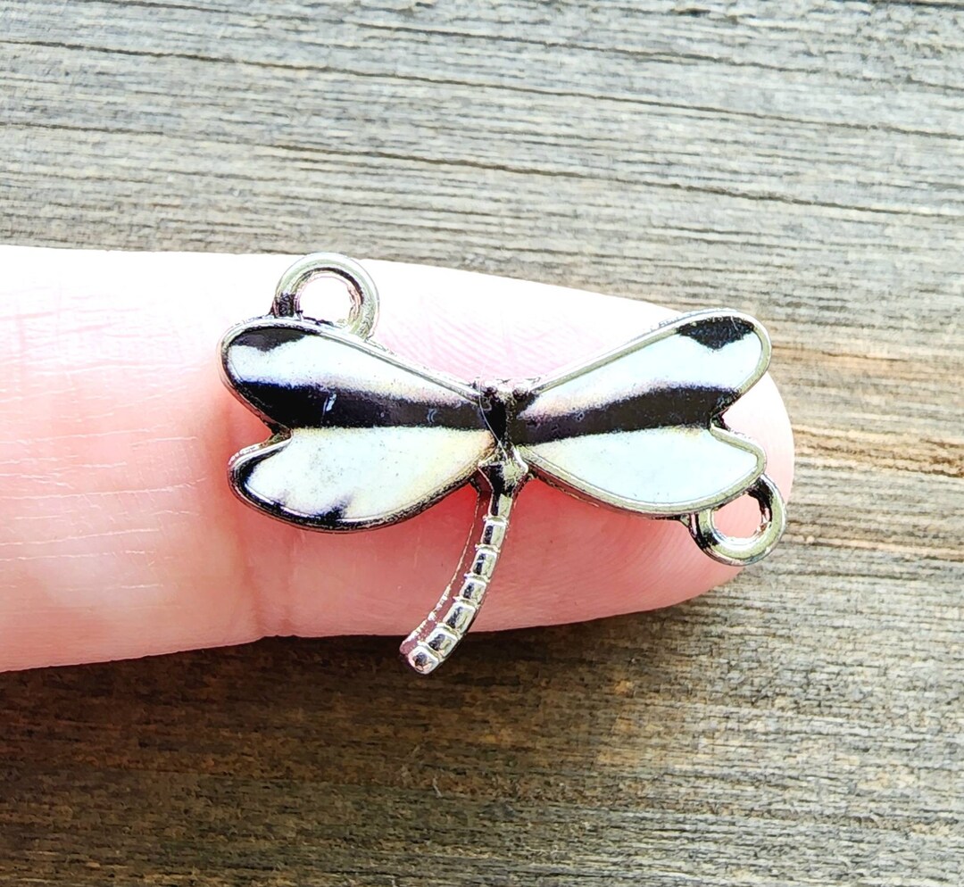 Dragonfly Charms Connector Dragon Fly Charms Dragonfly Connector Charms ...