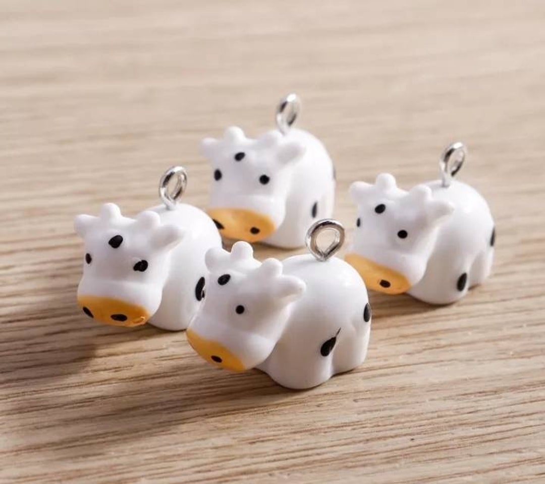 Cow Charms Farm Animal Charm Farm Charms for Necklace Bracelet Earrings ...