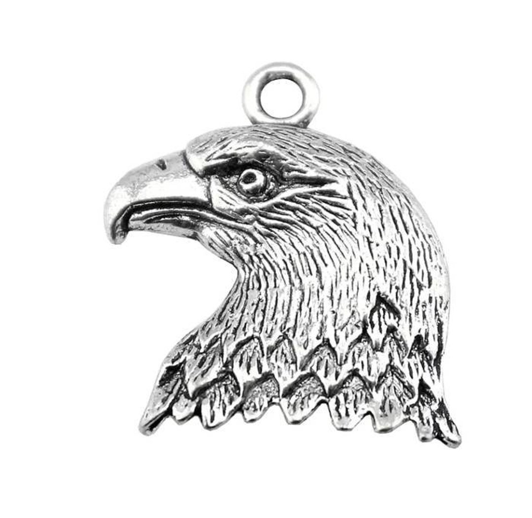 Eagle Charms Hawk Charms Big Bold Charm Bird Charm Animal Charms Pet ...