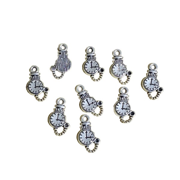 Clock Charm - Etsy