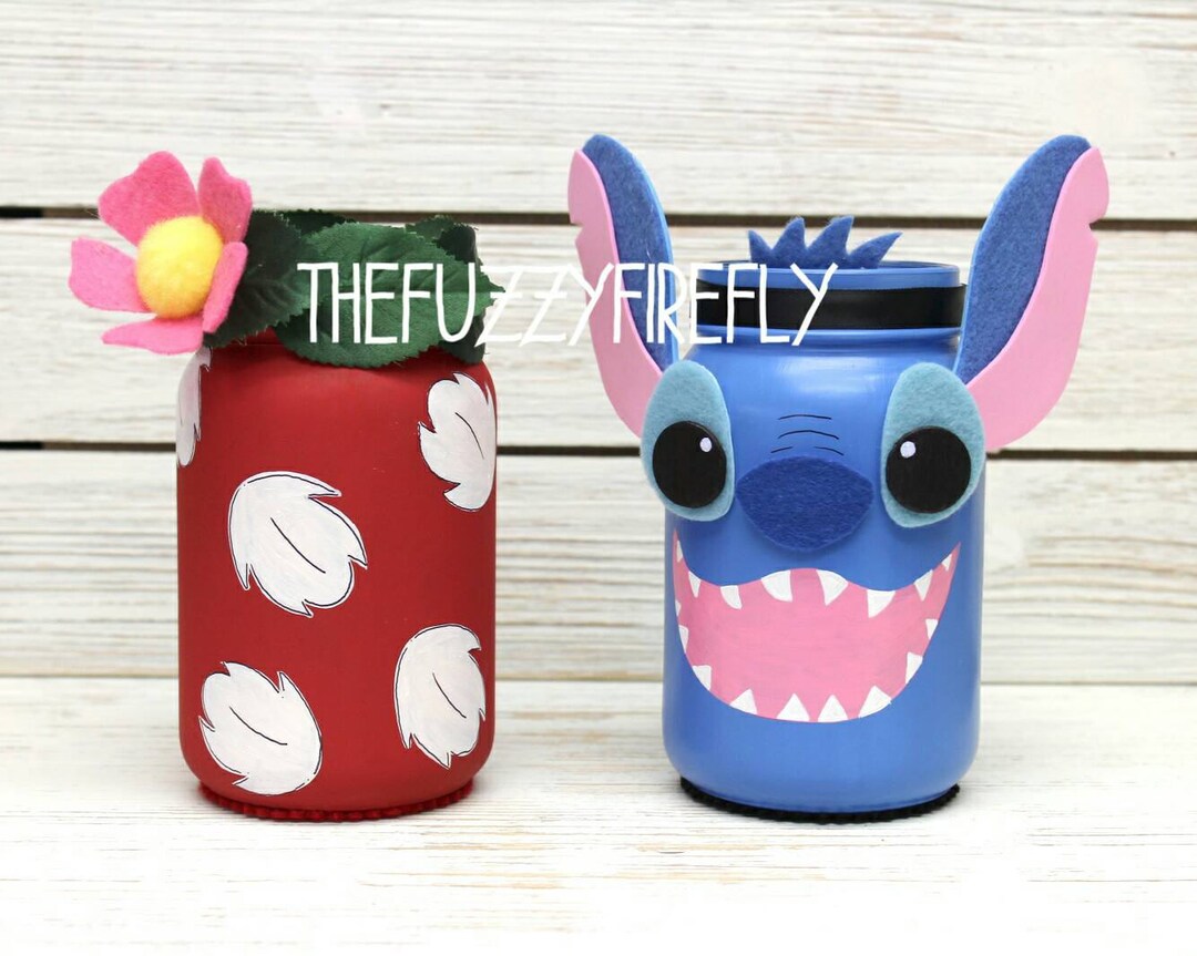 Handmade Blue Alien Mason Jar Centerpiece,blue Hawaiian Alien Party ...