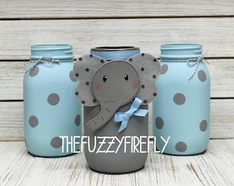 Elephant jar | Etsy