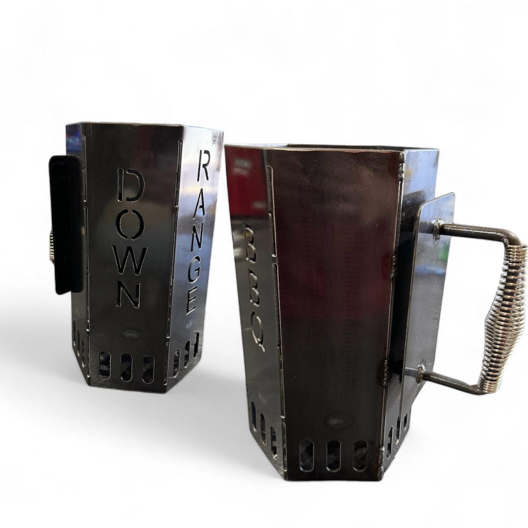 Custom Charcoal Chimney Heavy Duty Charcoal Fire Starter Fathers Day ...