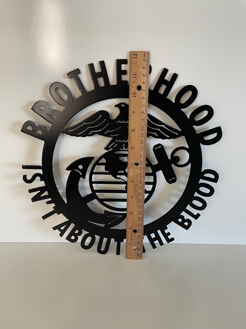 USMC Sign US Marine Corps Metal Sign Semper Fi Wall Art - Etsy