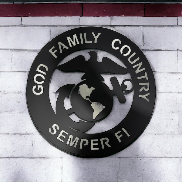 Usmc Wall Art - Etsy