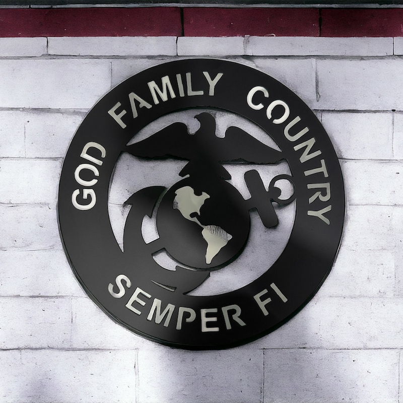 Usmc Wall Art - Etsy