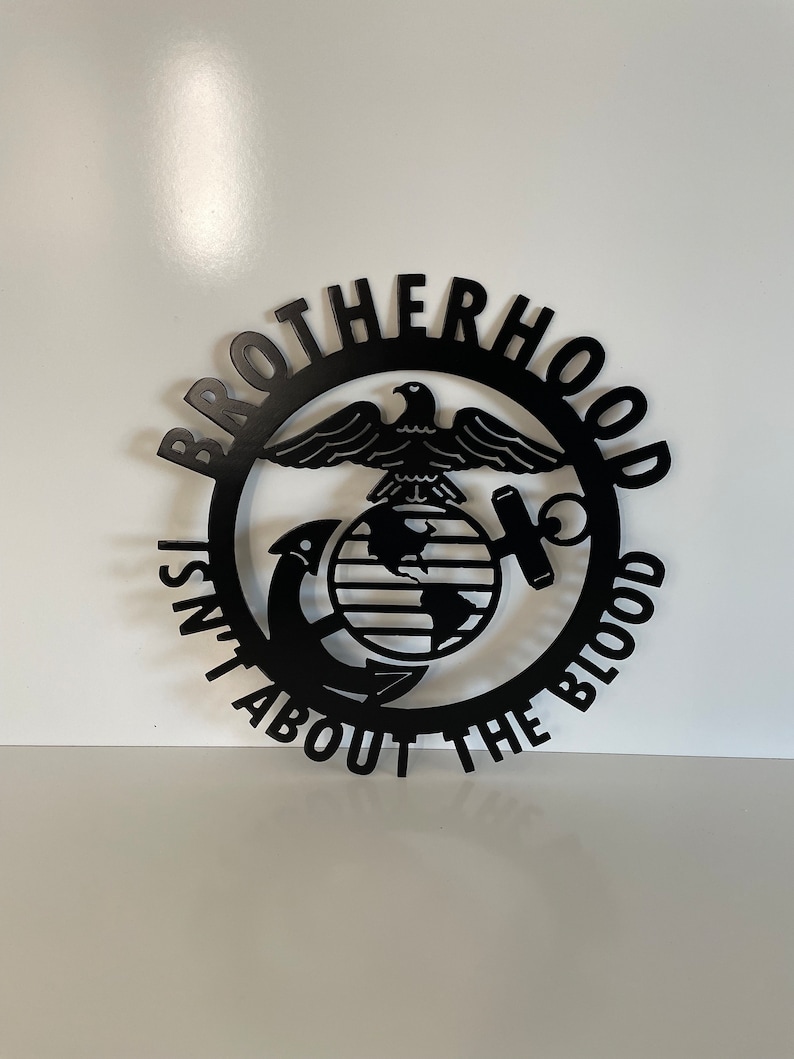 USMC Sign US Marine Corps Metal Sign Semper Fi Wall Art - Etsy