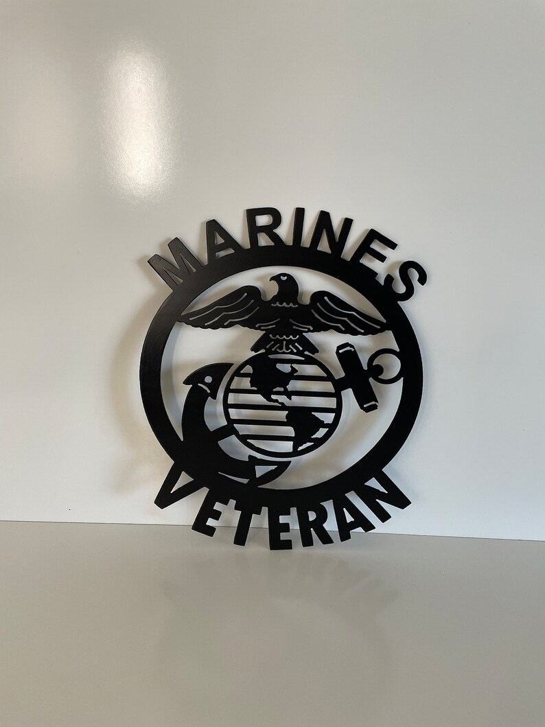 USMC Sign US Marine Corps Metal Sign Semper Fi Wall Art - Etsy